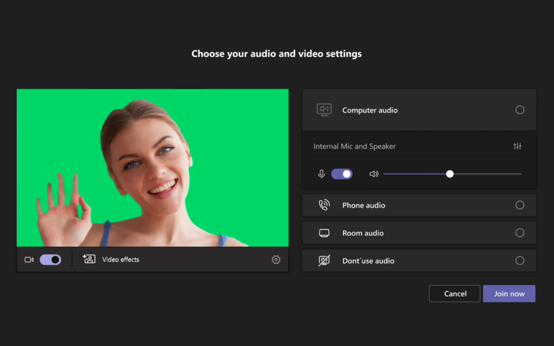Microsoft Teams now has a green screen feature to make virtual ...